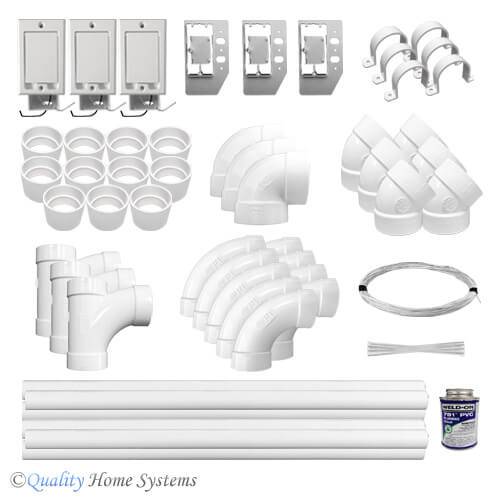 Universal 3-Inlet Electric Installation Kit